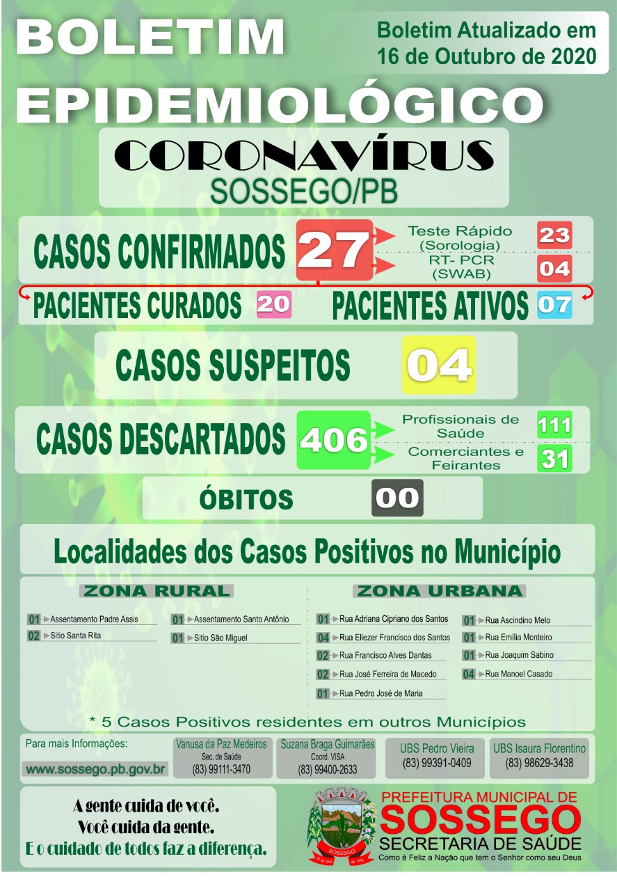 Notícias - Prefeitura Municipal de Sossego